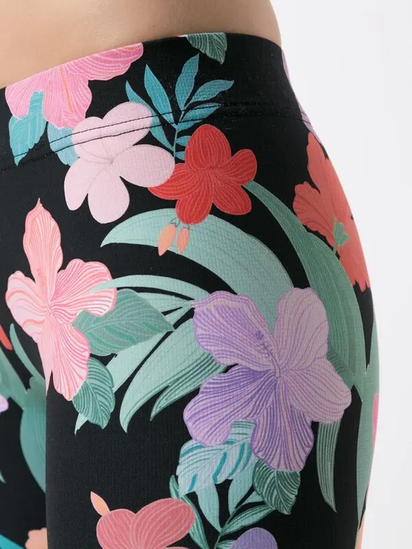 AMIR SLAMA Printed Biker Shorts
