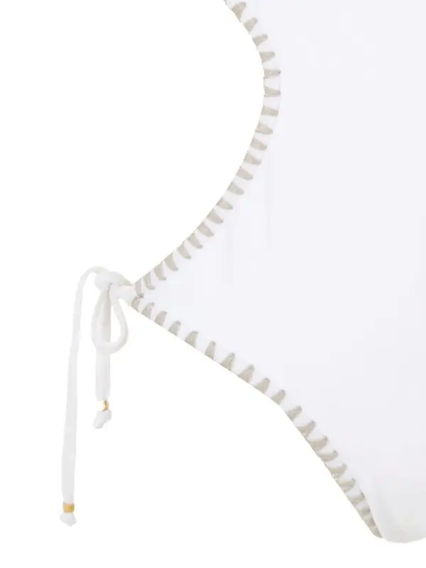 AMIR SLAMA Tie Cut-out One-piece