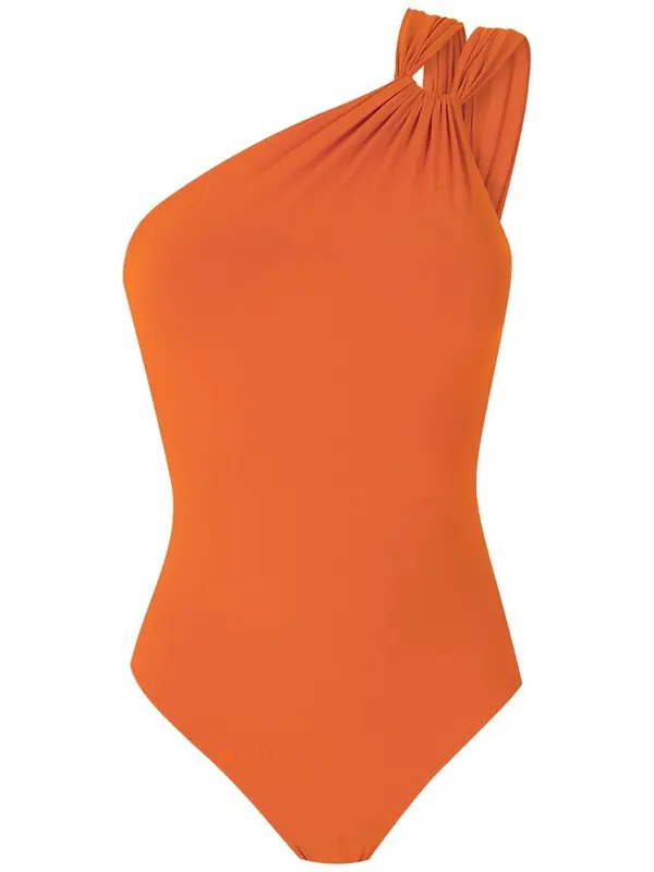 CLUBE BOSSA Deneuve Asymmetric One-piece - Orange