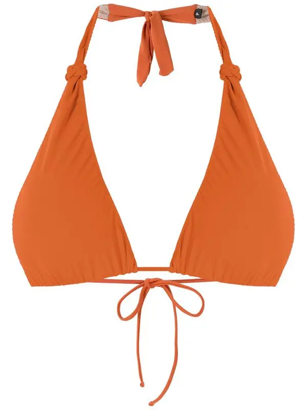 CLUBE BOSSA Rings Bikini Top - Orange