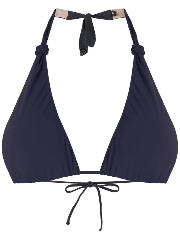 CLUBE BOSSA Rings Bikini Top - Blue
