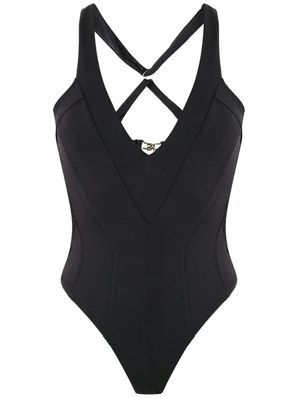 AMIR SLAMA Cut-out One-piece