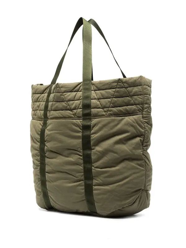 Visvim Nap Quilted Tote Bag - Green | Editorialist