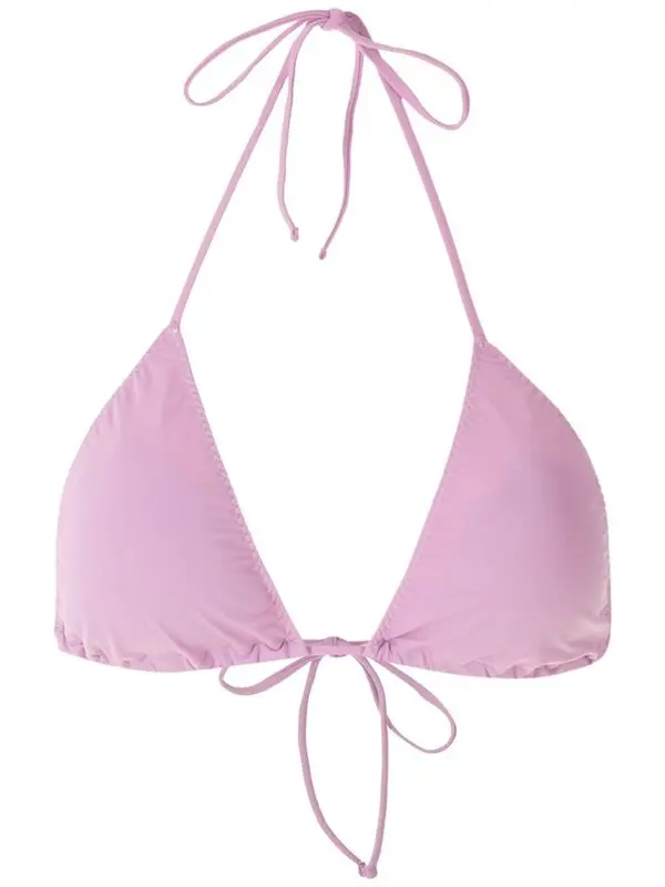 CLUBE BOSSA Aava Triangle Bikini Top - Purple