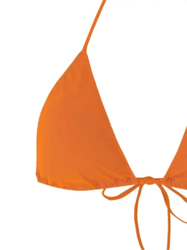 CLUBE BOSSA Aava Triangle Bikini Top - Orange