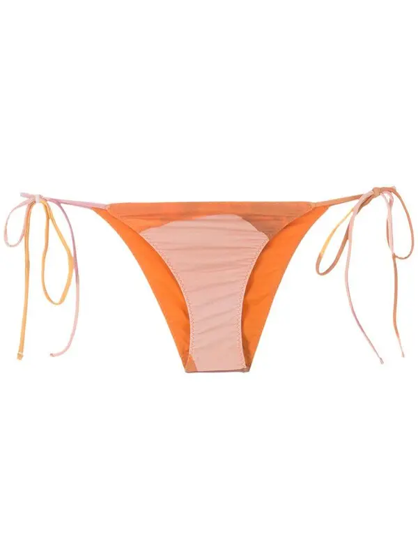 CLUBE BOSSA Aava Triangle Bikini Top - Orange