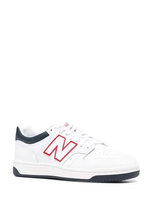 NEW BALANCE Bb480 Low-top Sneakers - White