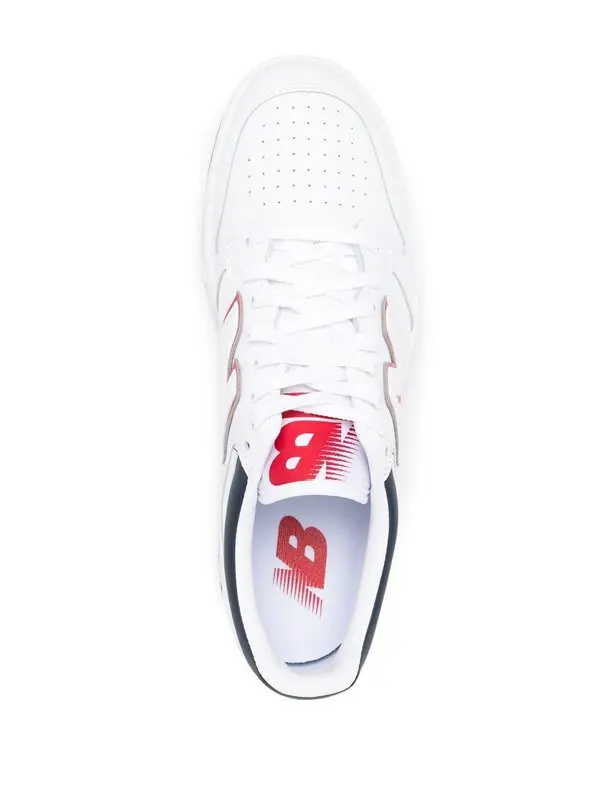 NEW BALANCE Bb480 Low-top Sneakers - White