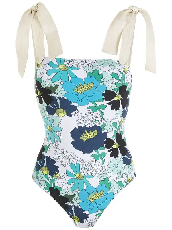 CLUBE BOSSA Lavello Printed Swimsuit - Blue