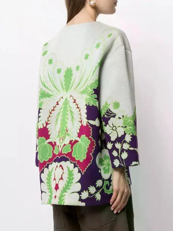 Valentino Garavani Vltn Floral-print Sweatshirt
