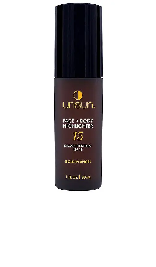 UNSUN COSMETICS Face + Body Highlighter Spf 15 - Golden Angel