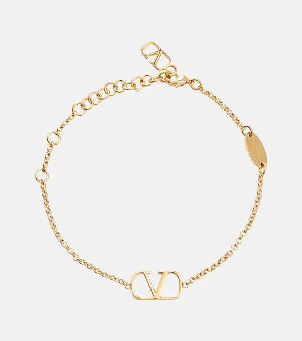 Valentino Garavani Vlogo Chain Bracelet - Gold