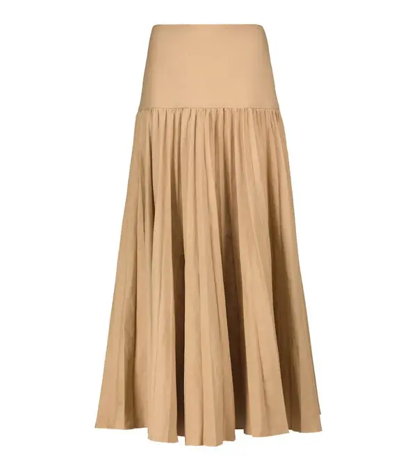 JOSEPH Sven Linen And Cotton Maxi Skirt
