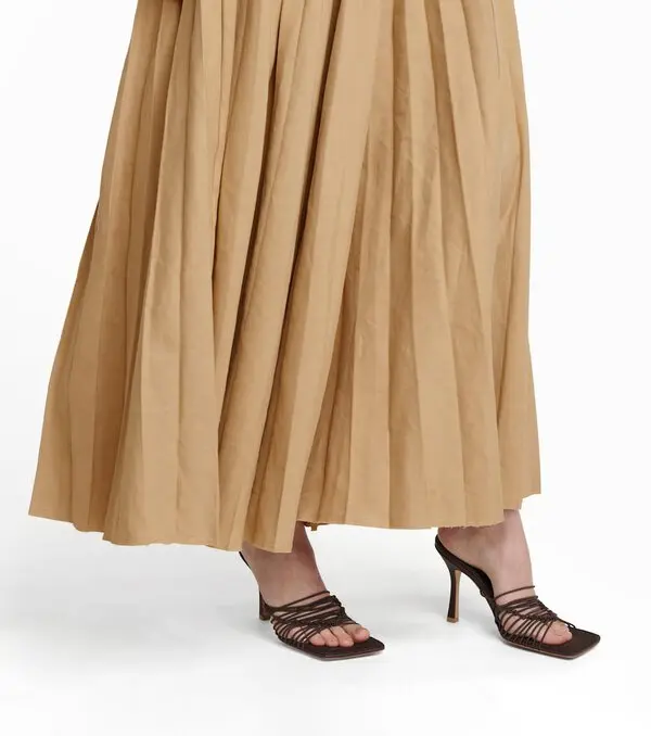 JOSEPH Sven Linen And Cotton Maxi Skirt