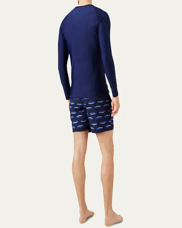 Vilebrequin Crewneck Surf Shirt - Navy