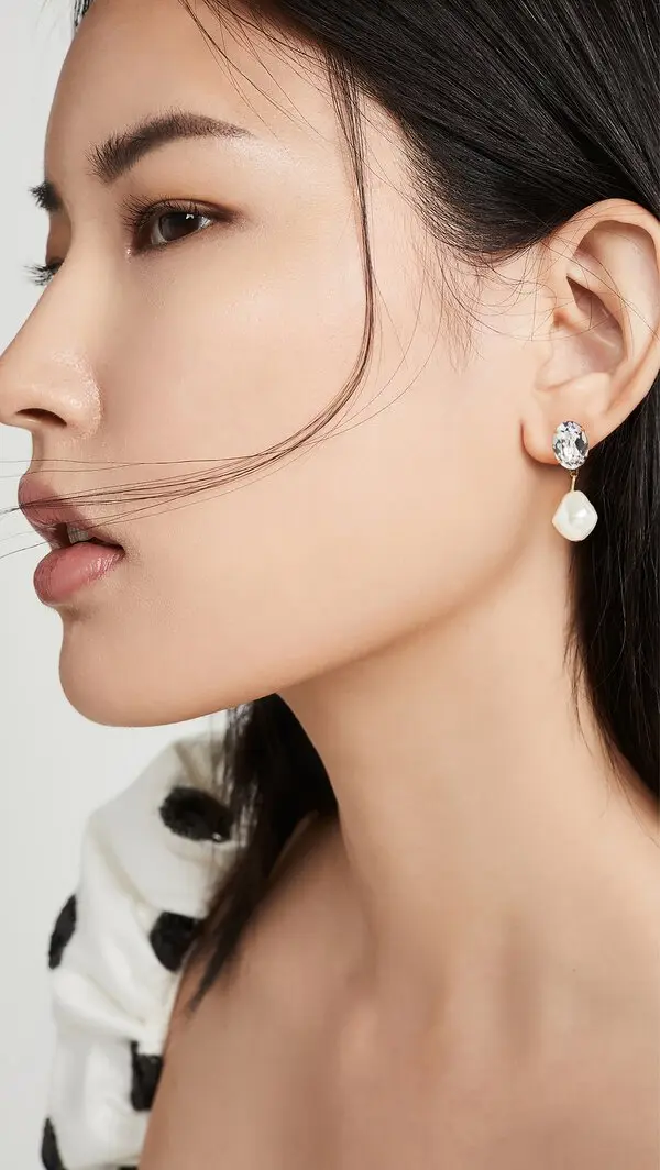 JENNIFER BEHR Tunis Earrings - Diamond