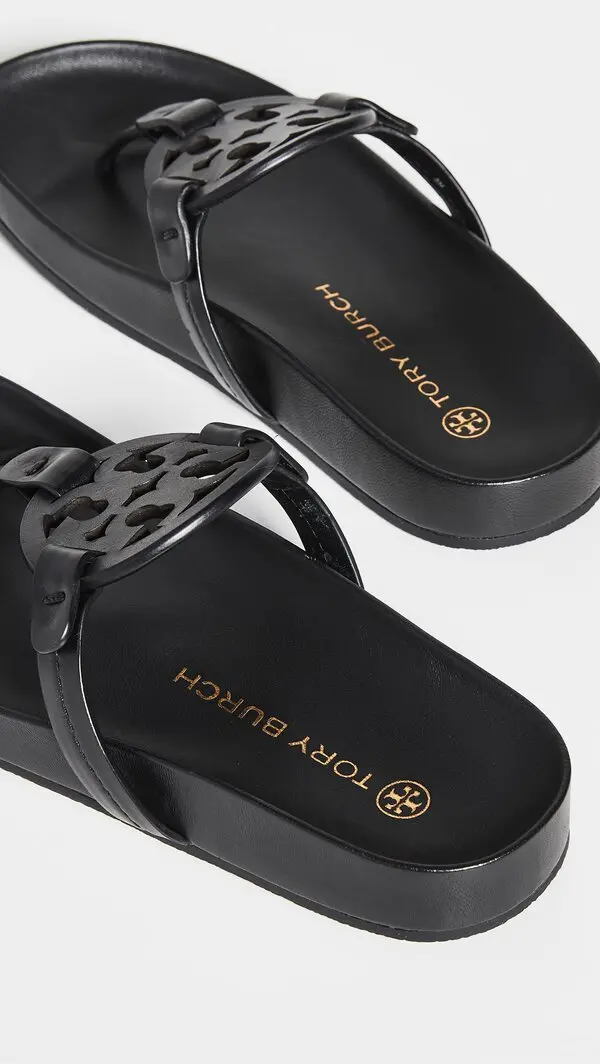 Tory Burch Miller Cloud Sandals - Perfect Black