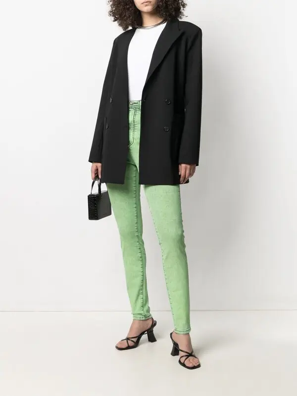 Philipp Plein High-waisted Jeggings - Green