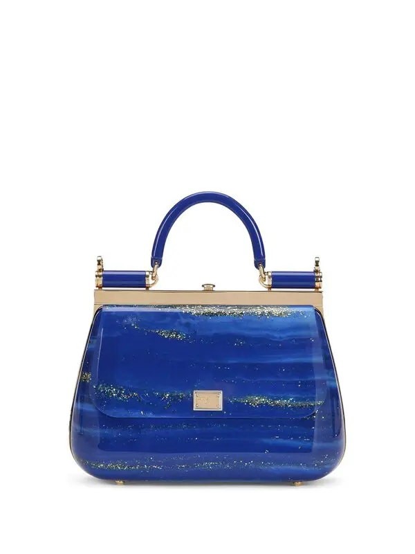 Dolce & Gabbana Sicily Box Bag - Blue