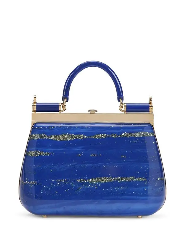 Dolce & Gabbana Sicily Box Bag - Blue