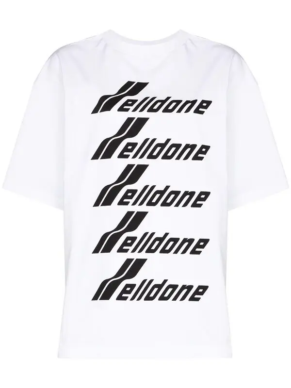 We11Done Logo-print T-shirt - White