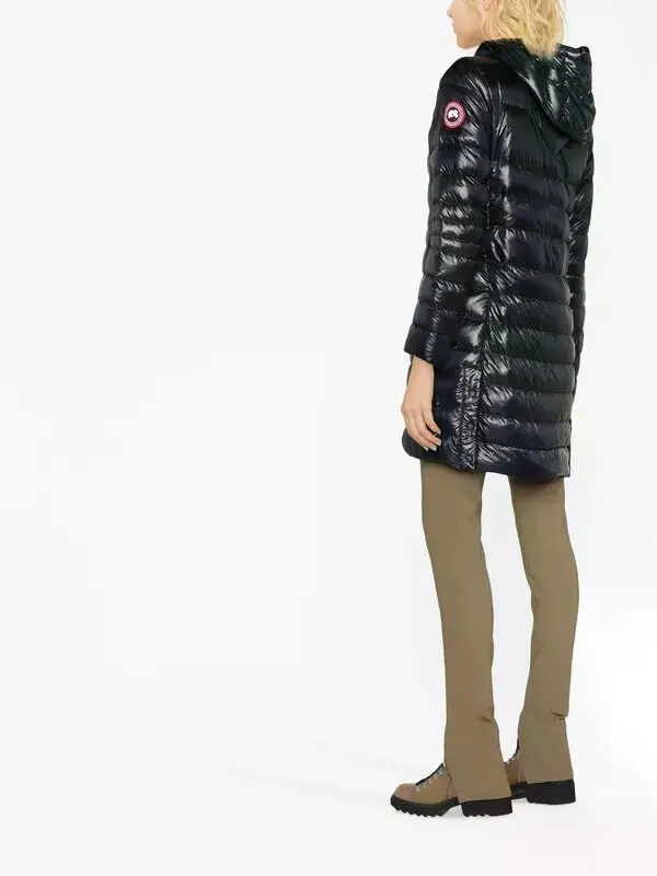 Canada Goose Cypress Long Puffer Jacket - Black