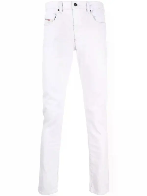 DIESEL® D-strukt Slim-fit Jeans - White