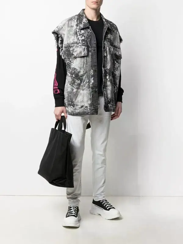 DIESEL® D-strukt Slim-fit Jeans - White