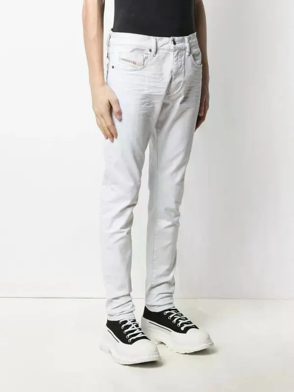 DIESEL® D-strukt Slim-fit Jeans - White