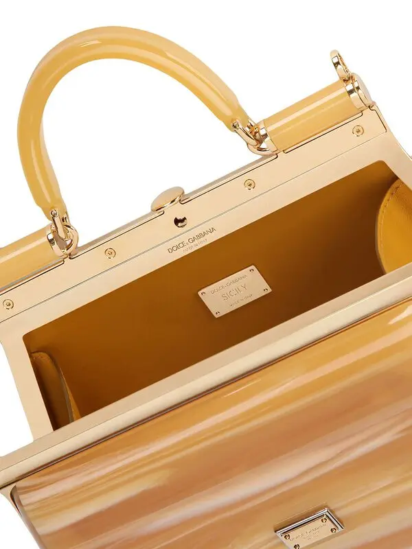 Dolce & Gabbana Sicily Box Bag - Neutrals