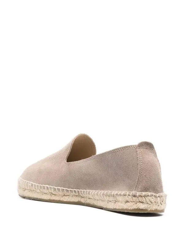 Manebí Hamptons Leather Espadrilles - Neutrals
