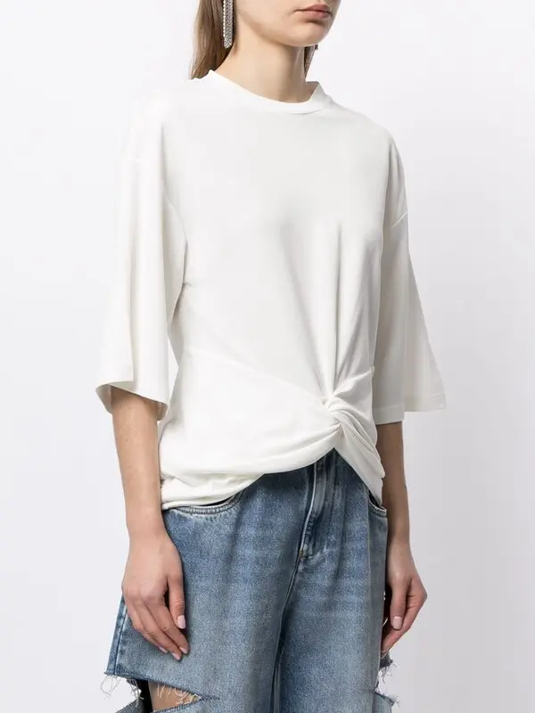 AMBUSH Gathered Crew-neck T-shirt