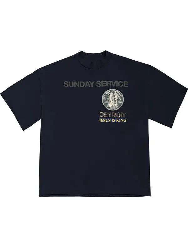 KANYE WEST Sunday Service Detroit T-shirt