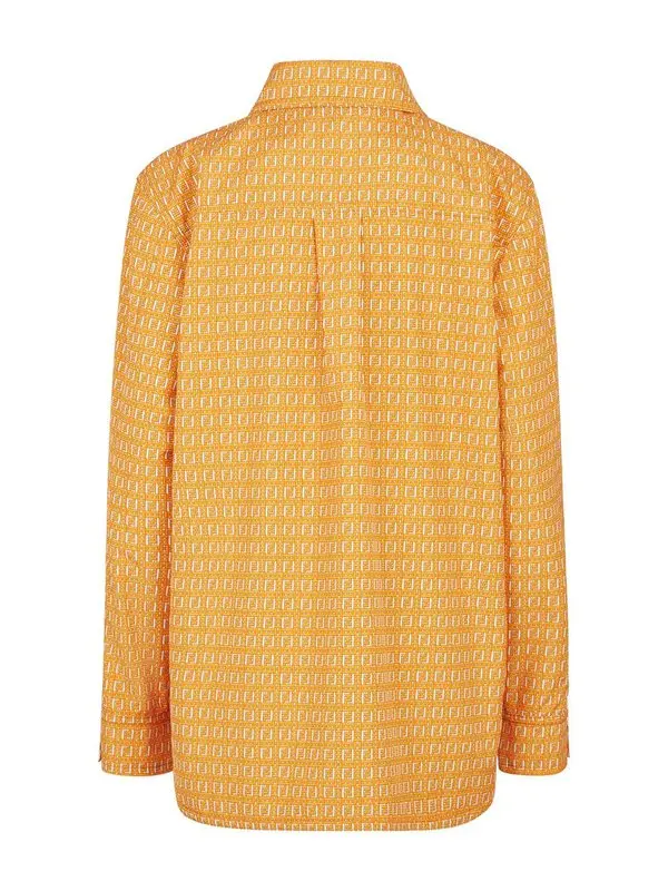 Fendi Long-sleeved Ff-print Shirt