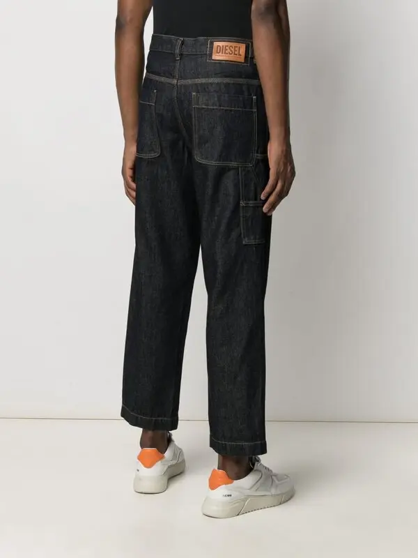 DIESEL® High-waist Straight Jeans