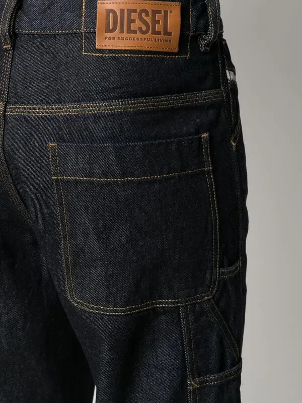 DIESEL® High-waist Straight Jeans