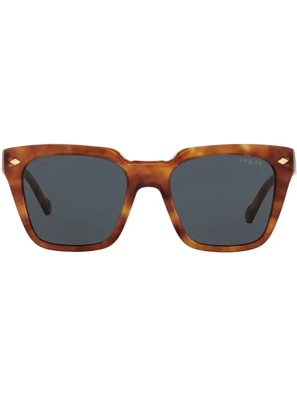 VOGUE EYEWEAR Tortoiseshell Square Frame Sunglasses