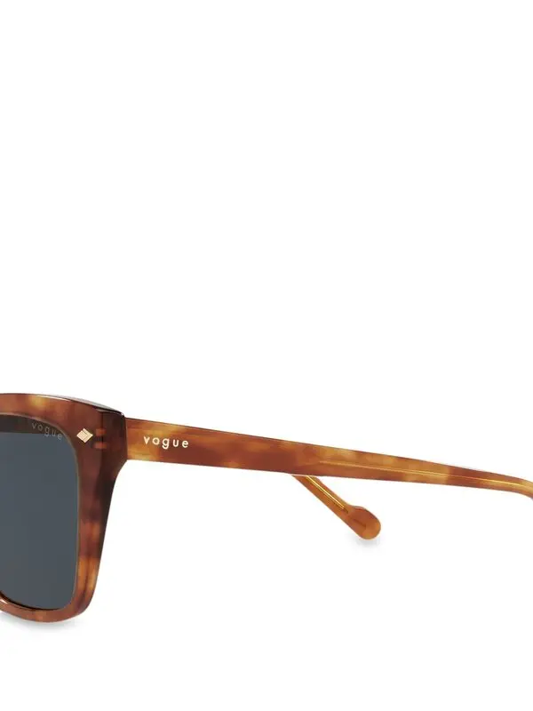VOGUE EYEWEAR Tortoiseshell Square Frame Sunglasses