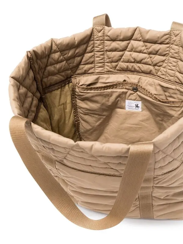 Visvim Nap Quilted Tote Bag - Neutrals | Editorialist