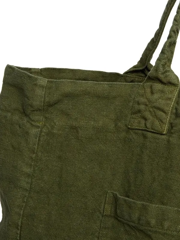 ONCE MILANO Linen Tote - Green
