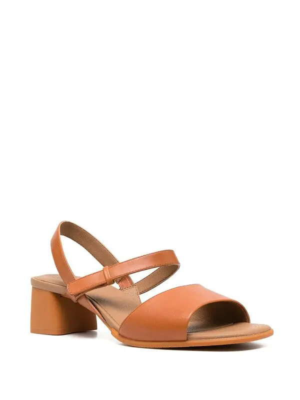 Camper Katie Block-heel Sandals - Brown