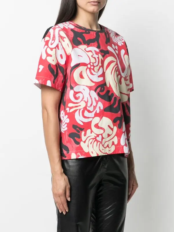Marni Graphic Print Blouse