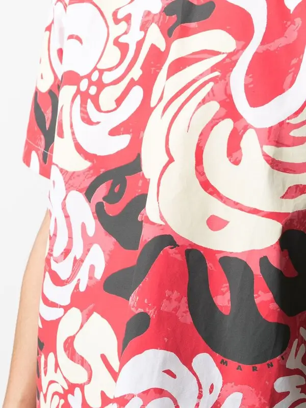 Marni Graphic Print Blouse