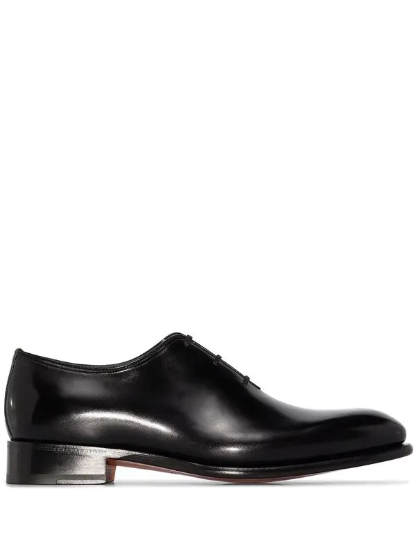Santoni Oxford Lace-up Shoes - Black