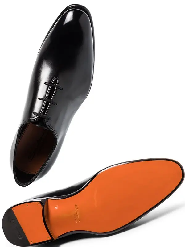 Santoni Oxford Lace-up Shoes - Black