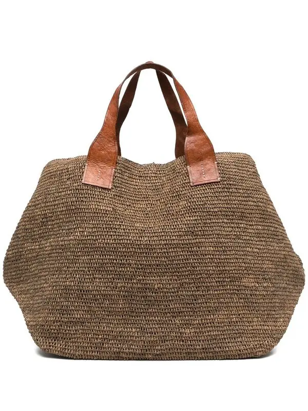 IBELIV Ribbed Tote Bag
