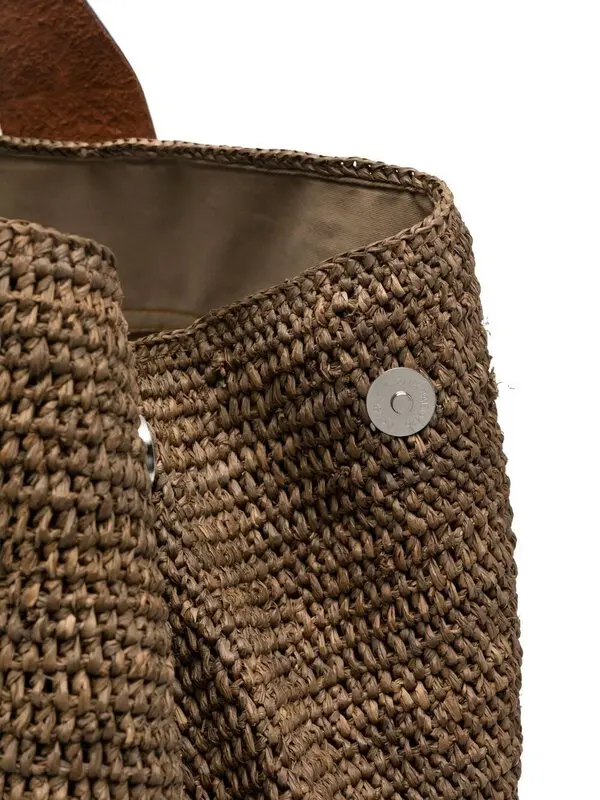 IBELIV Ribbed Tote Bag