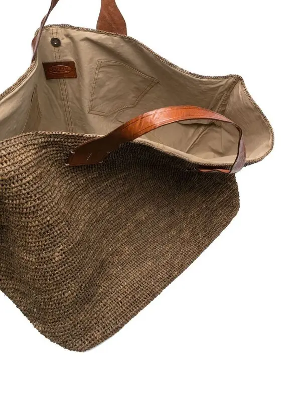 IBELIV Ribbed Tote Bag