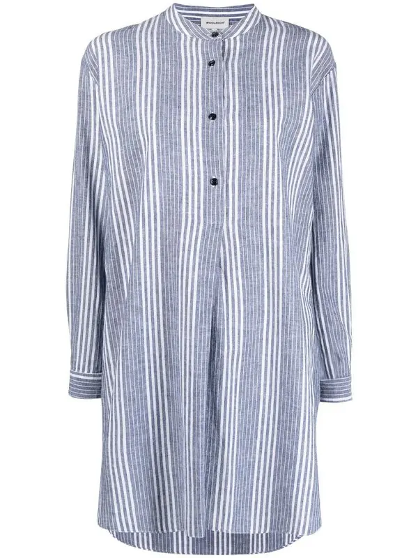 Woolrich Striped Long Sleeve Shirt