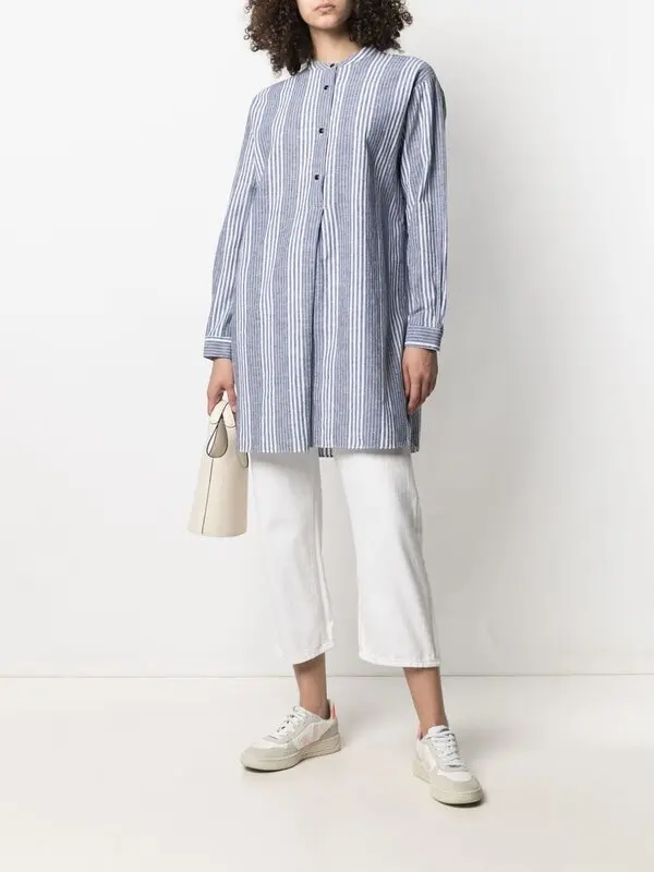 Woolrich Striped Long Sleeve Shirt